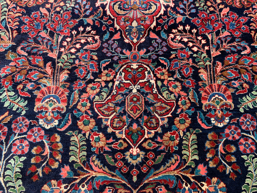 Antique Persian Qazvin Oriental Rug 8’10”x 12’ SOLD – RUG Curator